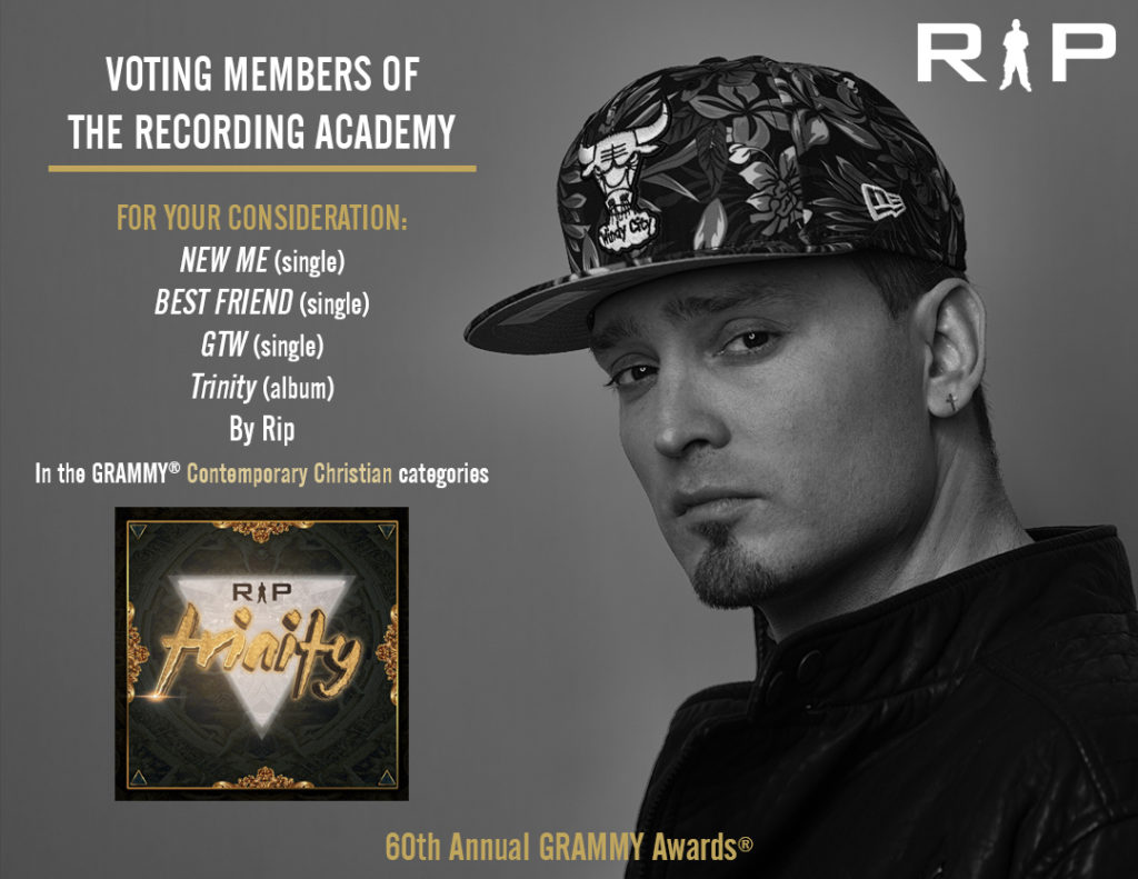 Rip being considered for the 60th Annual Grammy Awards - RiP Records ...